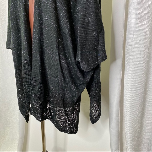 Cejon | Accessories | Cejon Metallic Pointelle Border Wrap | Poshmark